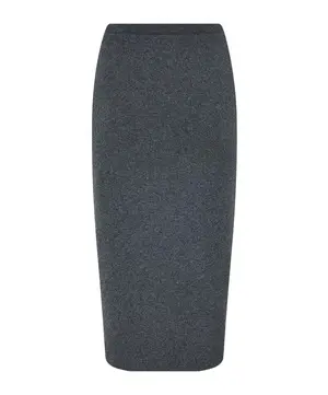 TOM FORD Ribbed Cashmere Midi Skirt