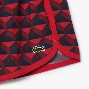 Lacoste Printed Drawstring Shorts