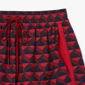 Lacoste Printed Drawstring Shorts