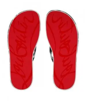 CHRISTIAN LOUBOUTIN Flat Thong Sandals