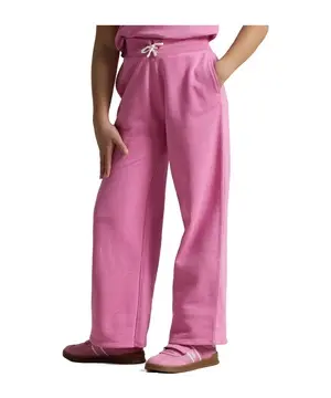 Polo Ralph Lauren Wide Leg Joggers With Embroidered Pony
