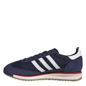 ADIDAS ORIGINALS Sl 72 Leather And Mesh Sneakers