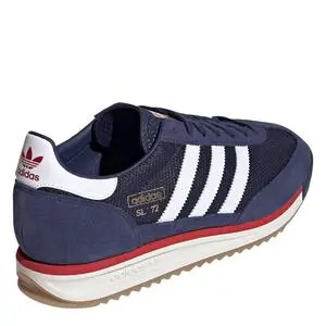 ADIDAS ORIGINALS Sl 72 Leather And Mesh Sneakers