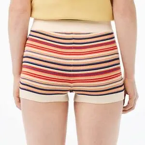 Lacoste Striped Knit Shorts