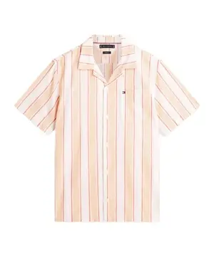 Tommy Hilfiger Striped Short-sleeve Shirt - No