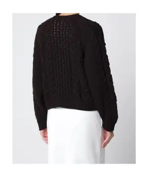 LISA YANG Cable-knit Cashmere Cardigan