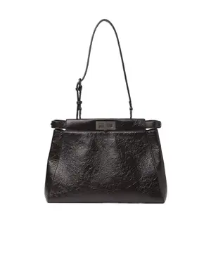 Fendi My Peekaboo Medium Crackled Leather Bag