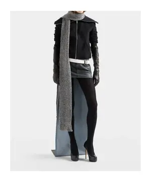 7 For All Mankind High-neck Zip-up Hoodie