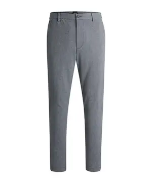 Hugo Boss Straight Leg Trousers - Gray