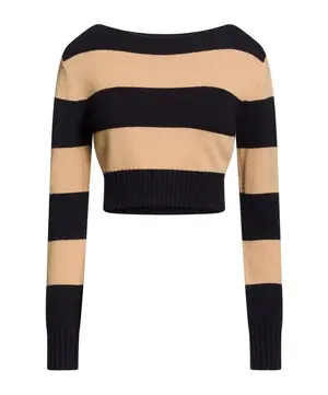 Max Mara Striped Knit Top