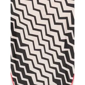 Missoni Zigzag-print Triangle Scarf - Black/neutrals