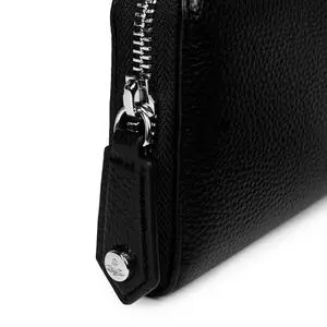 VIVIENNE WESTWOOD Saffiano Zip Round Wallet