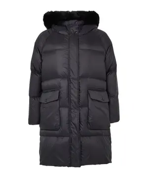 YVES SALOMON Fox Fur Hood Down Parka
