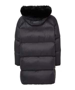 YVES SALOMON Fox Fur Hood Down Parka
