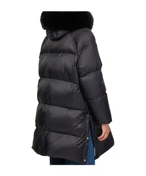 YVES SALOMON Fox Fur Hood Down Parka