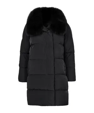 YVES SALOMON Fur Collar Down Jacket