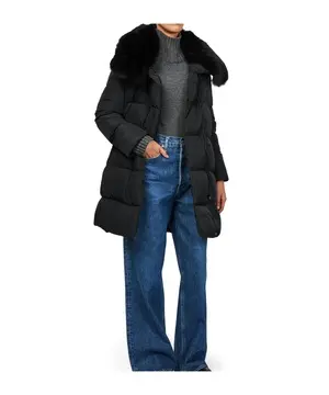YVES SALOMON Fur Collar Down Jacket