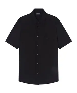 Emporio Armani Shortsleeve Shirt - Black
