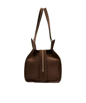 Khaite Leather Top Handle Bag
