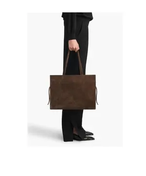 Khaite Leather Top Handle Bag