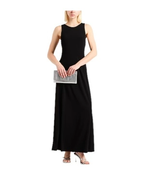 Max Mara Sleeveless Crewneck Jersey Maxi Dress