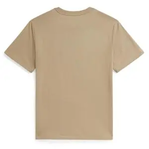 Polo Ralph Lauren Short Sleeve Crewneck T-shirt With Embroidered Logo - Nude