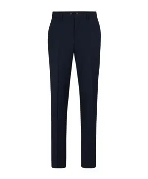 Hugo Boss Straight Leg Trousers - Blue