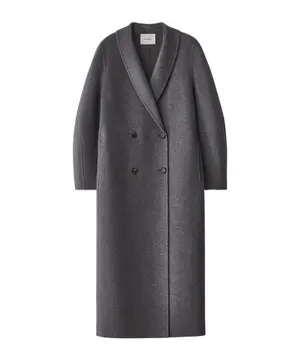 LISA YANG Double-breasted Shawl-lapel Coat