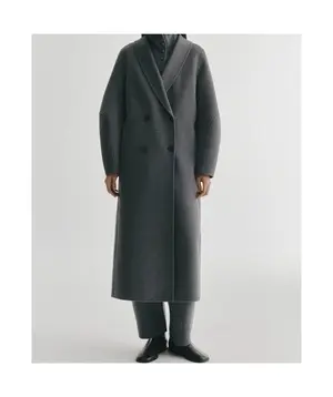 LISA YANG Double-breasted Shawl-lapel Coat