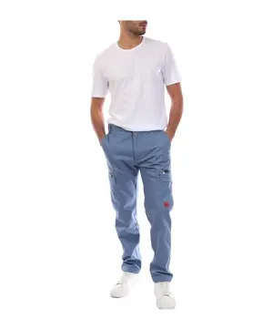 Hugo Boss Dustyblue Cargo Trousers - Blue