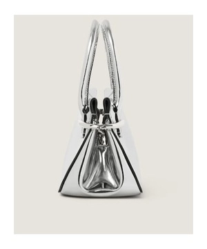 Givenchy Mini Pinch Bag In Mirror Effect Leather