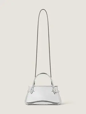 Givenchy Mini Pinch Bag In Mirror Effect Leather