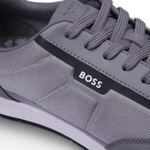 Hugo Boss Nitan Mixed Material Trainers