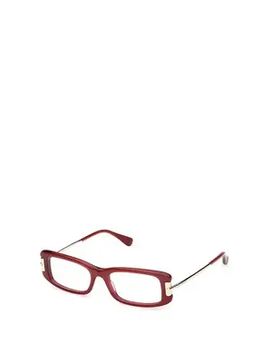 Max Mara Rectangular Frame Glasses