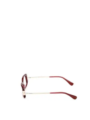 Max Mara Rectangular Frame Glasses