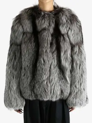 YVES SALOMON Long-sleeved Fur Jacket