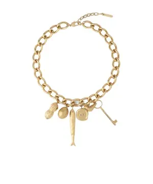 Givenchy Lucky Charms Necklace In Metal - Aureus