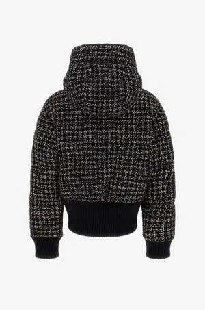 Herno Check-patterned Down Jacket