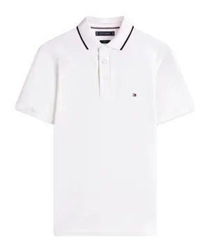 Tommy Hilfiger Shortsleeve Polo Shirt - White