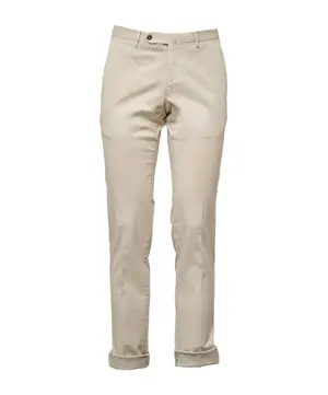 PT TORINO Slim Stretch Gabardine Pants - No