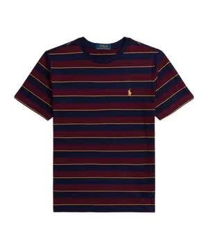 Polo Ralph Lauren Striped Crewneck Shortsleeve Tshirt - Black