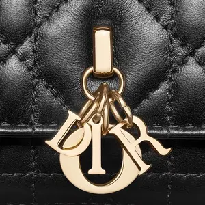 Dior Hibiscus L-zip Wallet