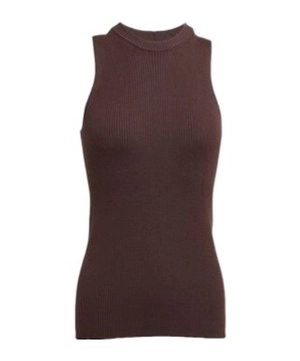 Rick Owens Solid-color Wool Sleeveless Top - Black