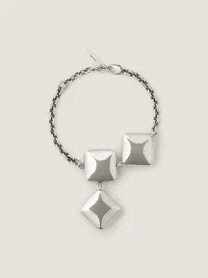 Givenchy Deconstructed Crystals Bracelet In Metal And Crystals