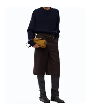 Pinko Logo-patch Pleated Trousers