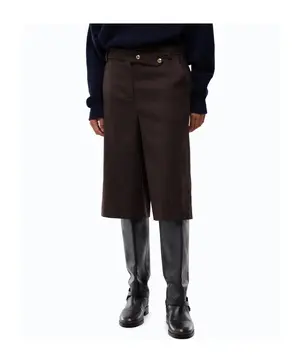 Pinko Logo-patch Pleated Trousers