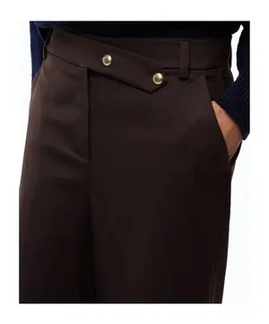 Pinko Logo-patch Pleated Trousers