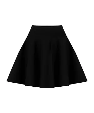 AMI Paris Knitted Skater Skirt