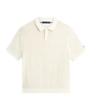 Tommy Hilfiger Shortsleeve Polo Shirt - White
