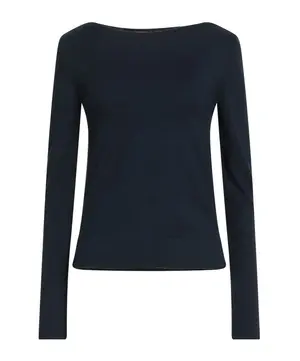 MAXCO. Long Sleeve Crew Neck Knit Top